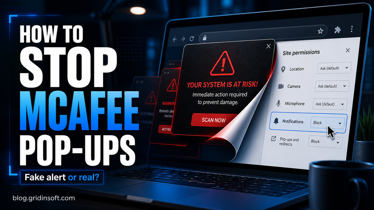 How to Stop McAfee Pop-ups: Fake Alerts, Chrome, WebAdvisor